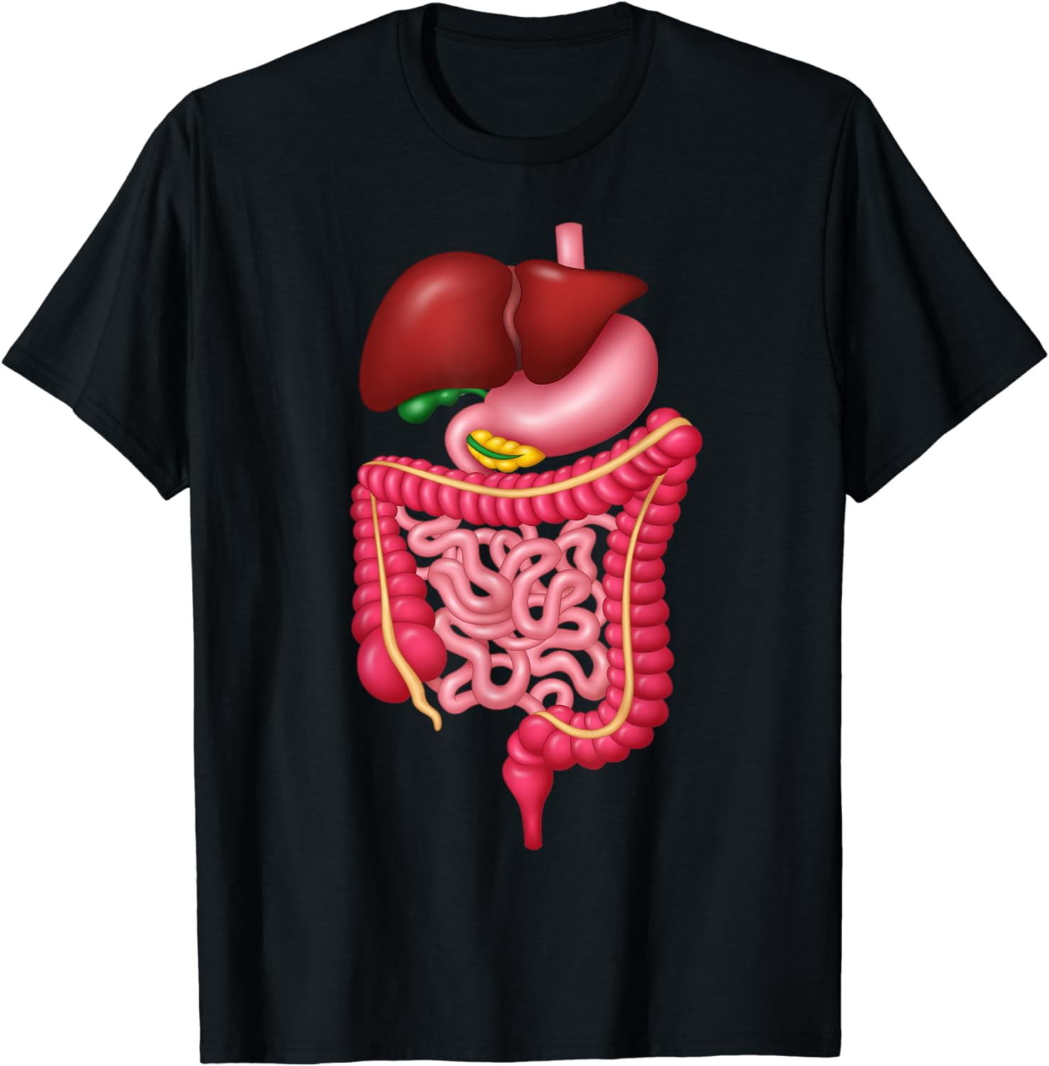 Digestive System Endoscopy Tech Nurse Gastrointestinal T-Shirt ...