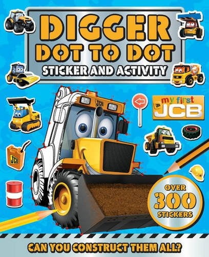 Digger Dot to Dot Sticker and Activity Book - Walmart.com