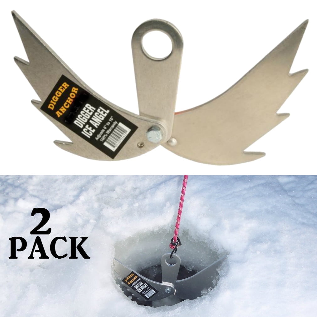 Digger Ice Angels - Portable Fish House Shanty Anchor Tie Down (2 Pack ...
