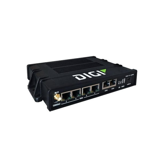 Digi Connect EZ 4-4-Port Serial Server with Dual Ethernet and Wi-Fi ...