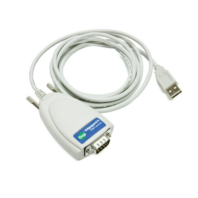 Digi Edgeport/1 with 2-Meter Captive Cable - 1 RS-232 serial DB-9 ...