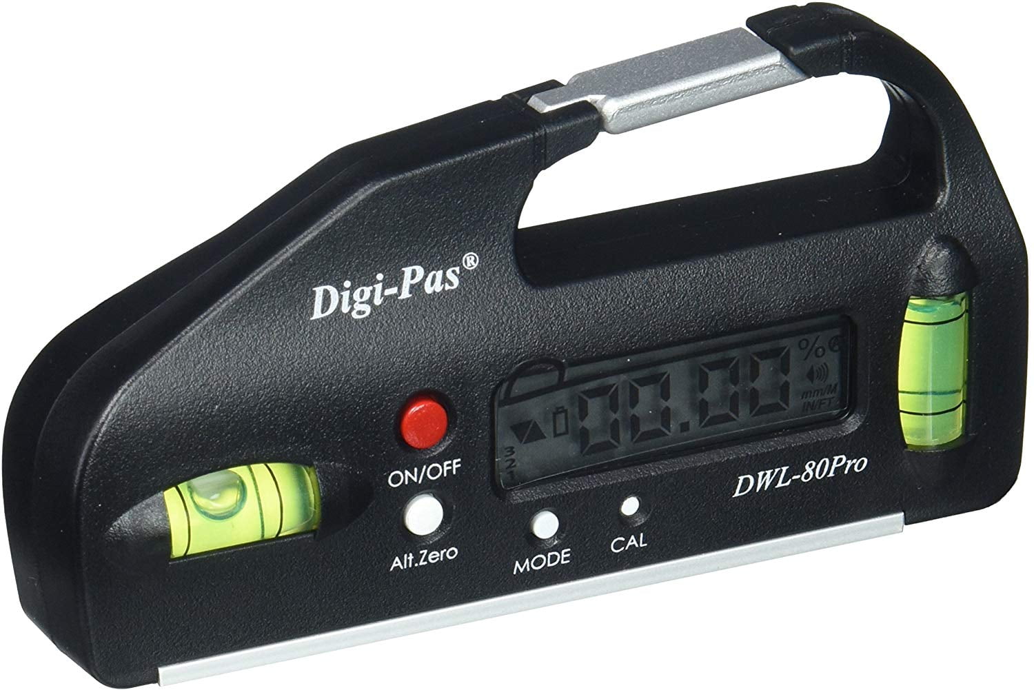 Digi-Pas DWL80PRO Mini Pocket Size Digital Level, Electronic Angle ...
