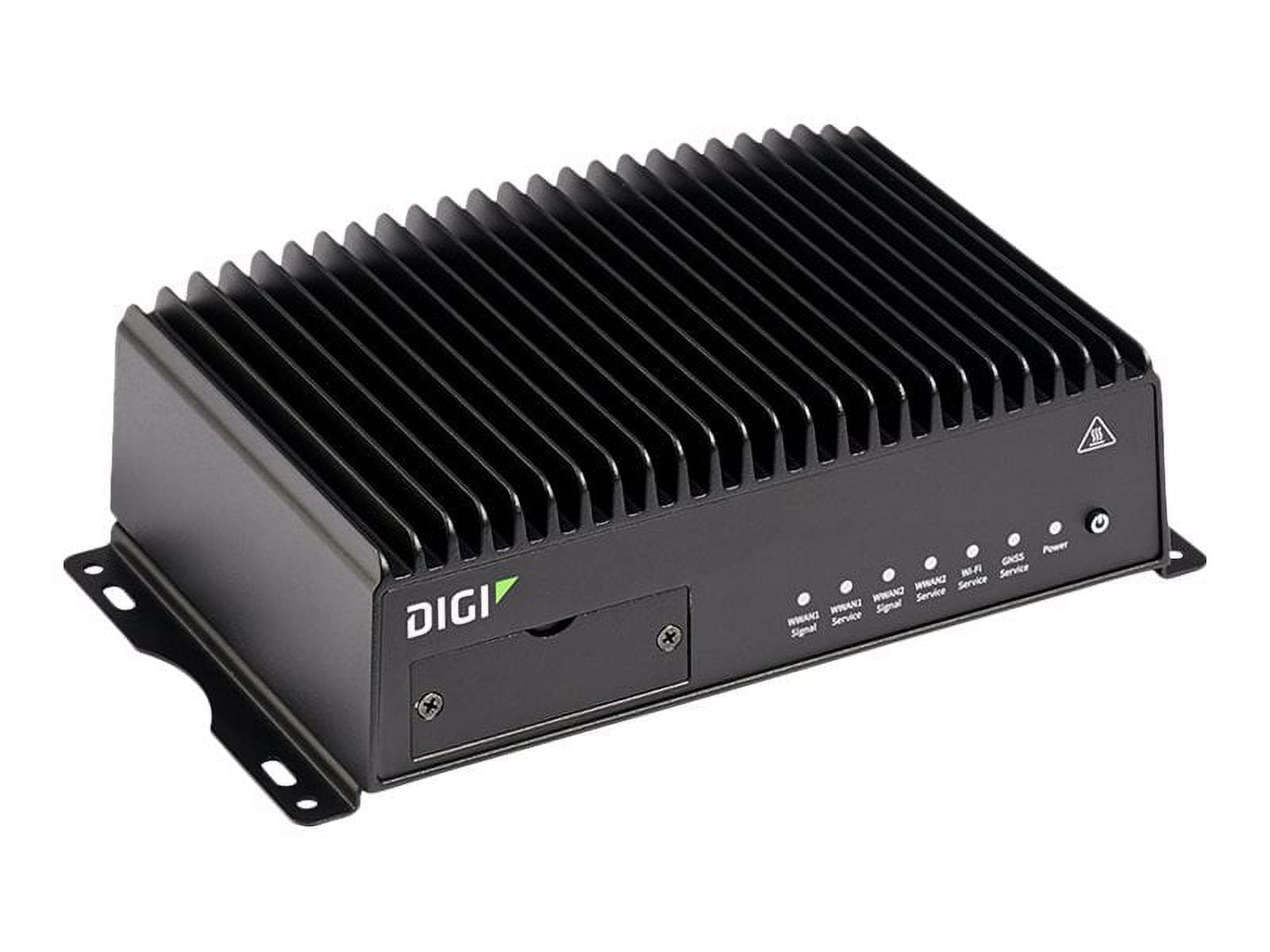 Digi TransPort WR54 - Single LTE - wireless router - WWAN - 4-port ...