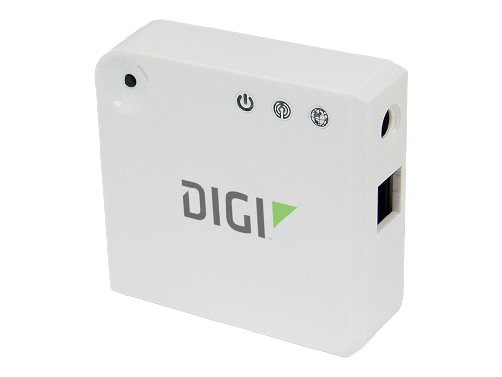 Digi XBee ZigBee to Ethernet/Wi-Fi - Gateway - wireless, wired - 802 ...