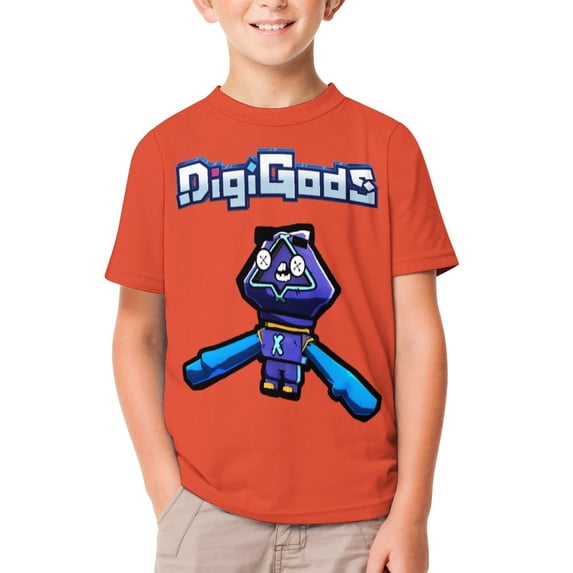 DigiGods T-Shirt for Boys And Girls, Funny Short Sleeve Shirts for Kids ...