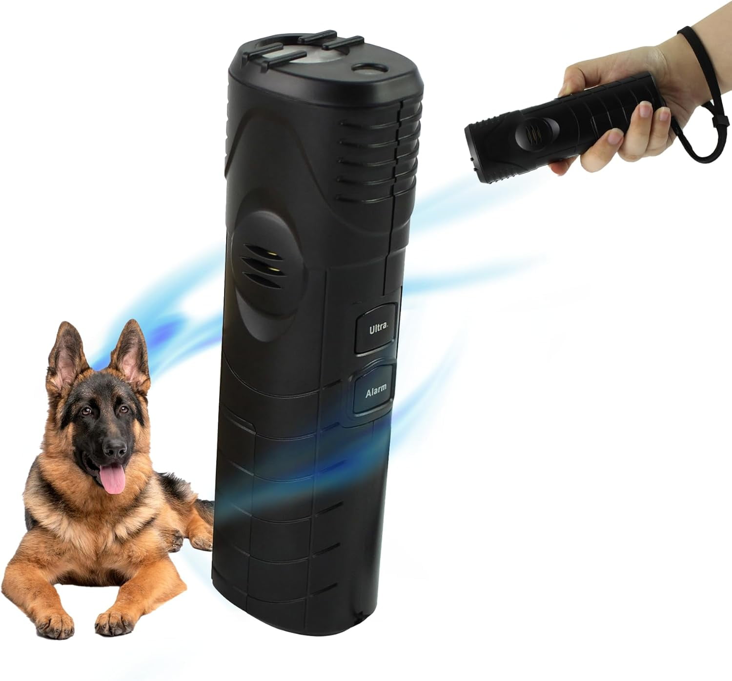 DigiMax Portable Ultrasonic Dog Trainer, Anti Barking Device for Dogs ...