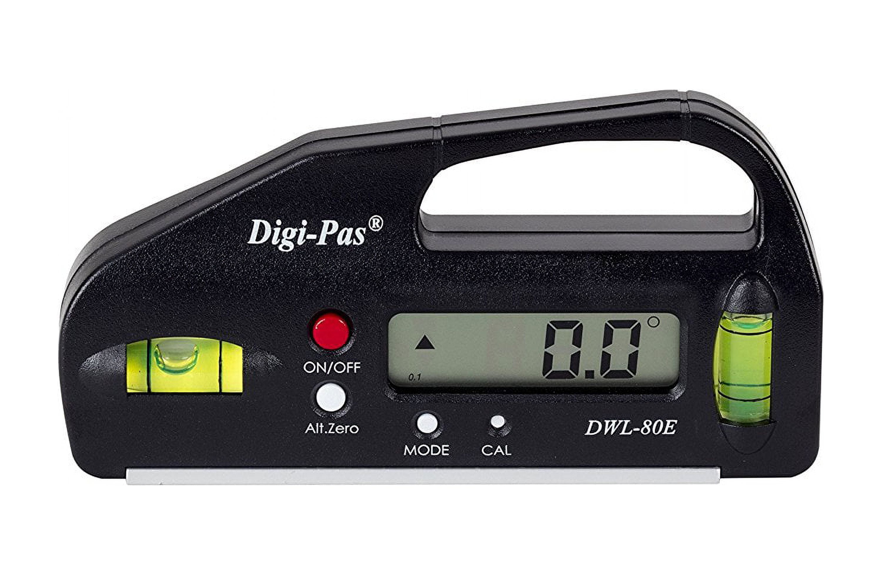 DigiPas DWL80E Pocket Size Digital Level, Electronic Angle Gauge ...