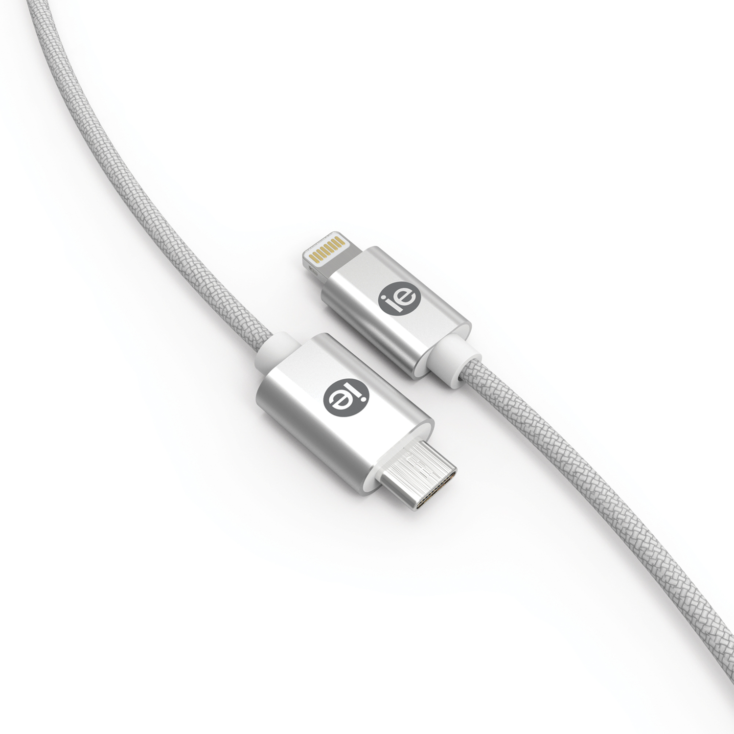 DigiPower Lightning/USB Data Transfer Cable IENBC6C2LWT - Walmart ...