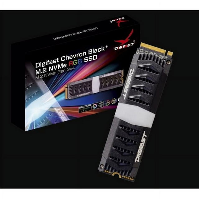 Digifast 1TB M.2 NVMe RGB SSD - Gen3x4 PCIe, Toshiba BiCS3 Nand Storage ...