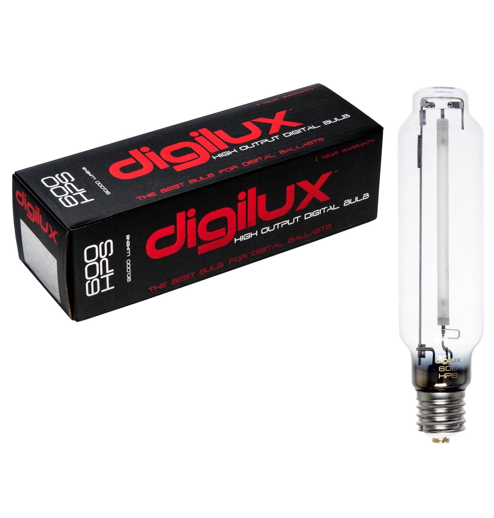 Digilux DX600HPS 600 Watt High Pressure Sodium HID Sodium 2000K Digital ...