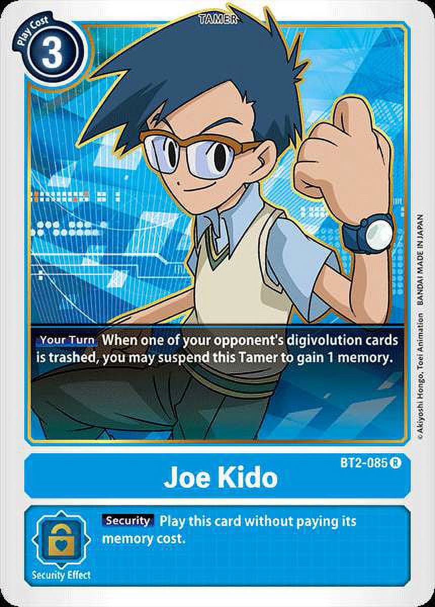 Digimon 2020 V.1 Rare Joe Kido BT2-085 - Walmart.com