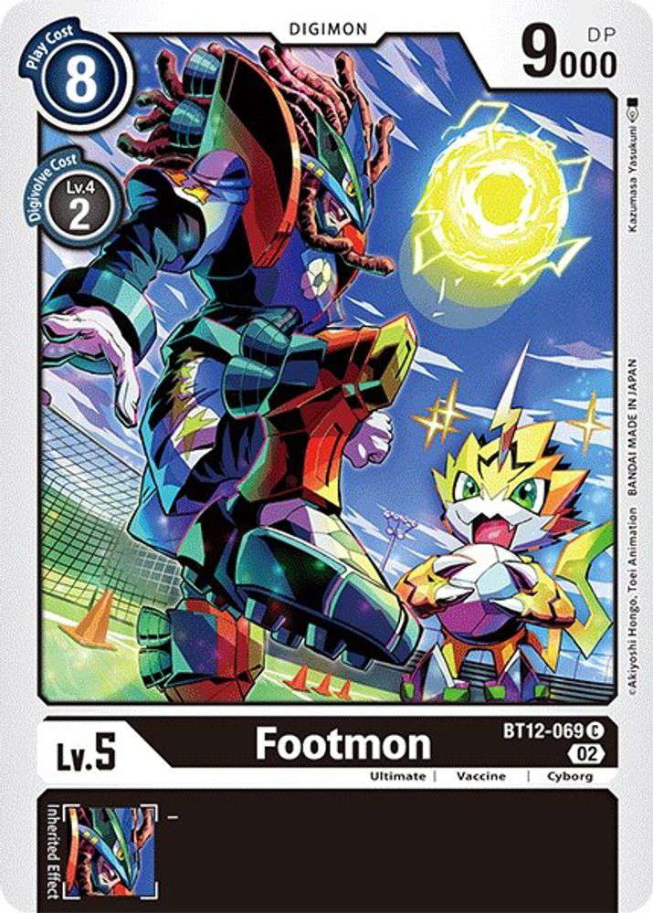 Digimon Across Time Common Footmon BT12-069 - Walmart.com