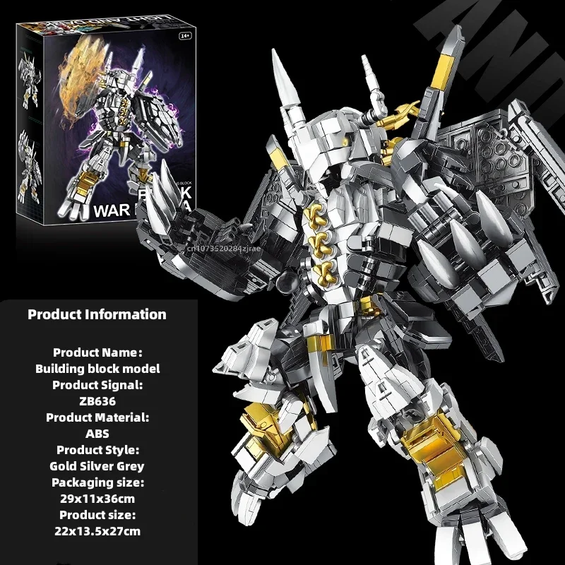 Digimon Adventure Anime Block Action Doll Model Garudamon Metal Greymon ...