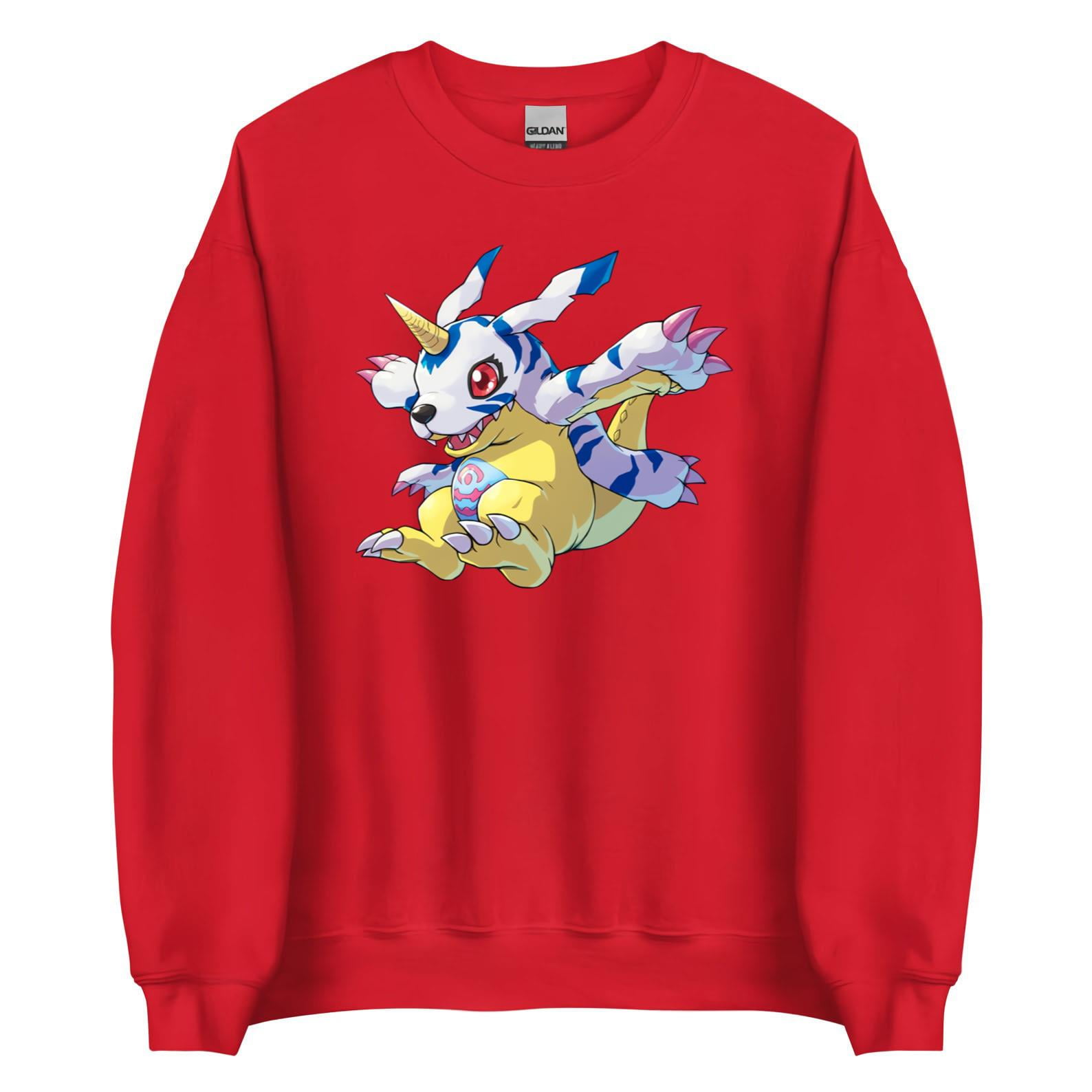 Digimon Adventure Gabumon Mens T Shirts 100% Cotton Short Sleeve ...