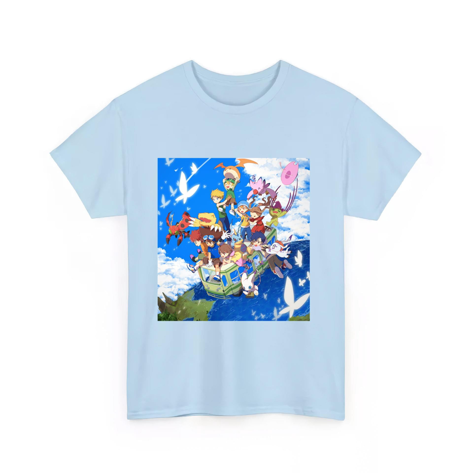 Digimon Adventure Printed Unisex T-Shirts 100% Cotton-TH36527 - Walmart.com