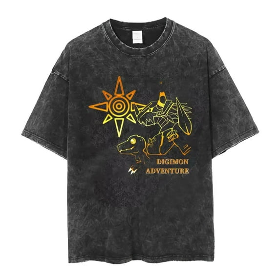 Digimon Adventure T-shirt Agumon Gabumon Gomamon Palmon Tailmon ...