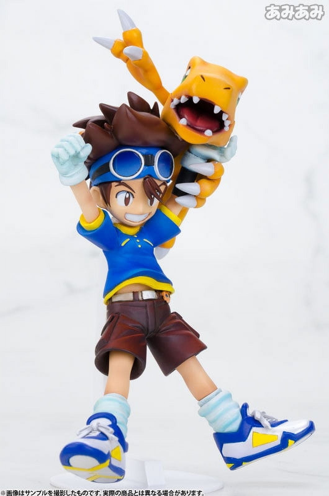 Digimon Adventure: Taichi Yagami & Agumon GEM PVC Figure1 Collectible ...