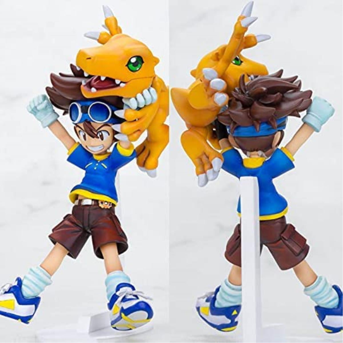 Digimon Adventure: Taichi Yagami & Agumon GEM PVC Figure - Walmart.com
