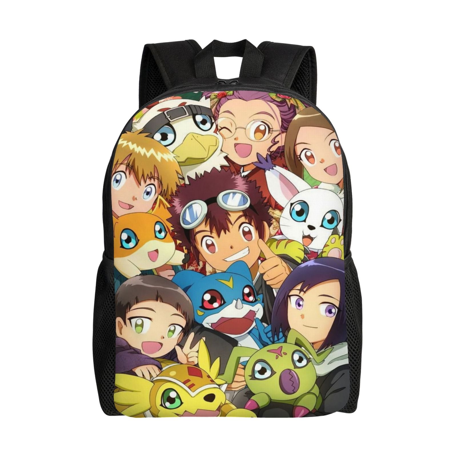 Digimon Anime Backpack 3D Printed Casual Daypacks Multipurpose ...