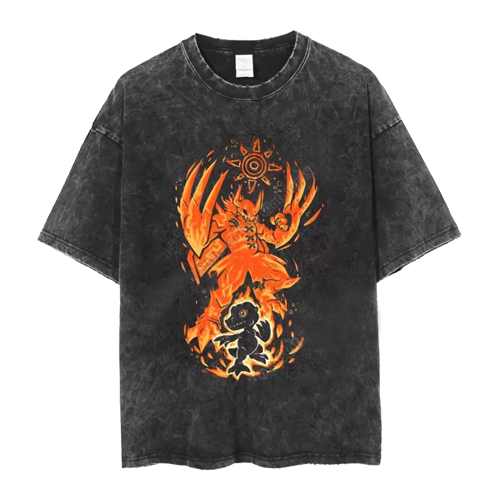 Digimon Anime Digital Monsters T-shirt Agumon Gabumon Gomamon Palmon ...