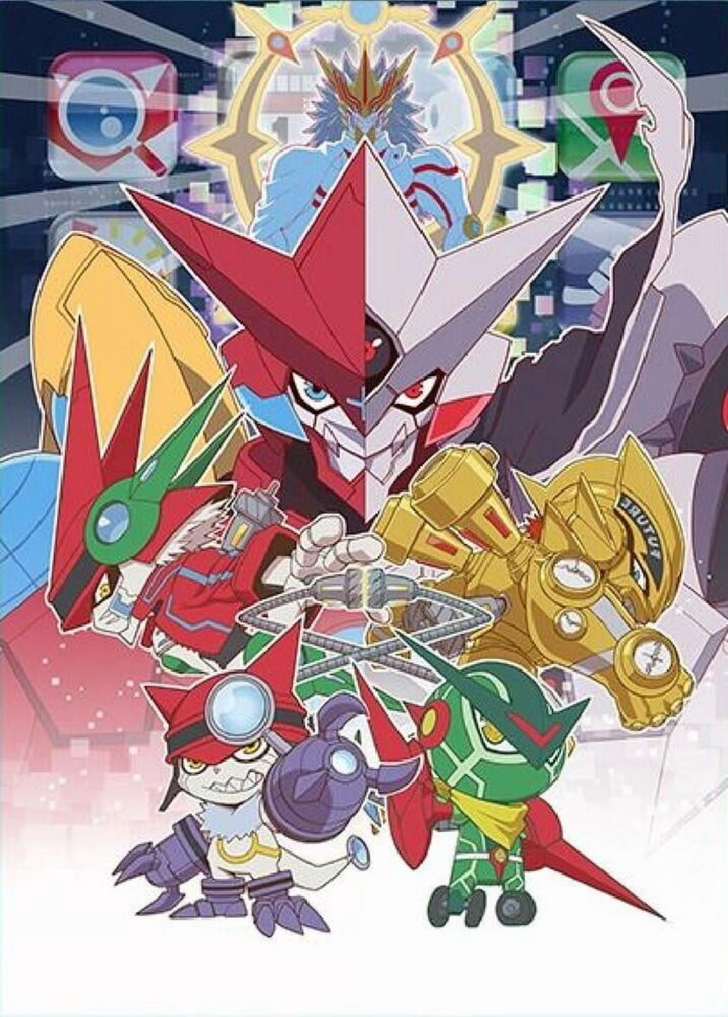 Digimon Card Game Official Sleeves - Digimon Appmon Card Sleeves 2025 ...