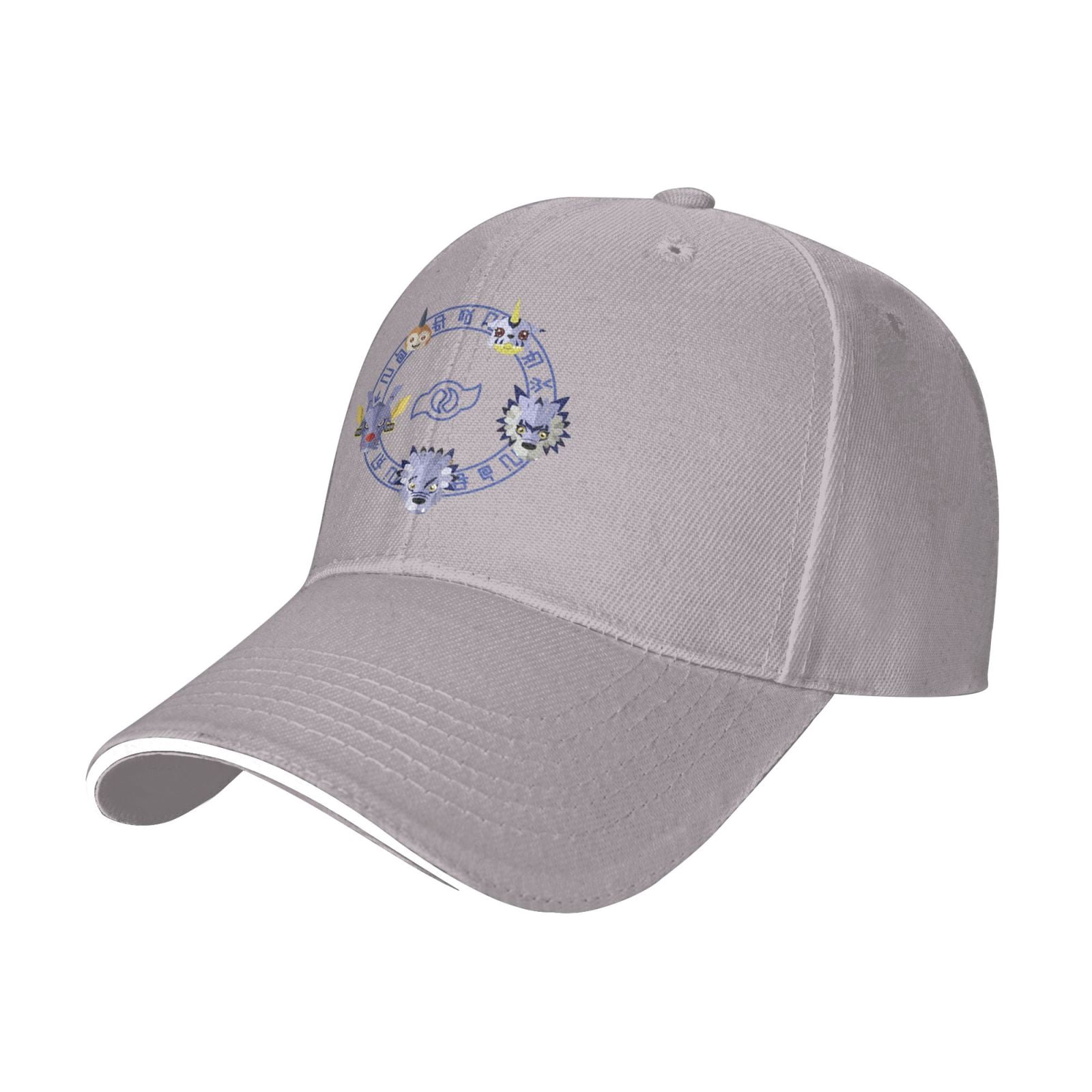 Digimon Crests Hat Adult Adjustable Mountaineering Classic Washed ...