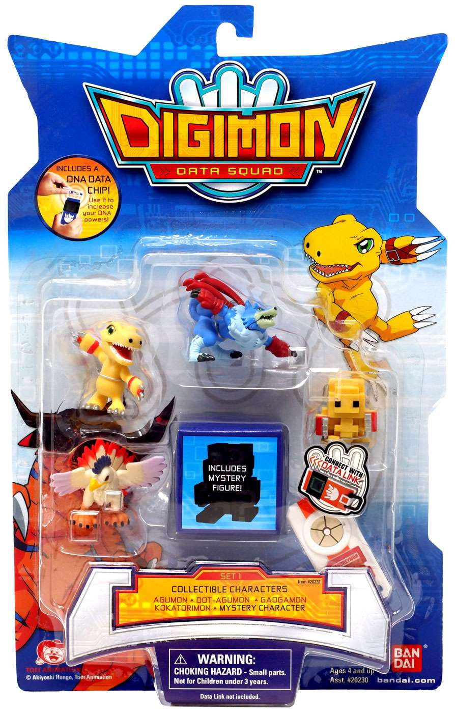 Digimon Data Squad Set 1 PVC Figures - Walmart.com