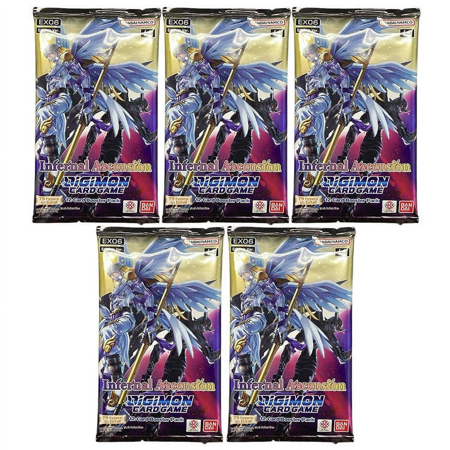 Digimon English Trading Card Game - Infernal Ascension EX06 - BOOSTER ...