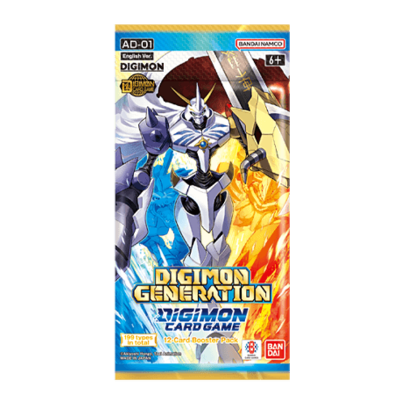 Digimon Generations Advanced Booster Display Box [AD01] (12 packs ...