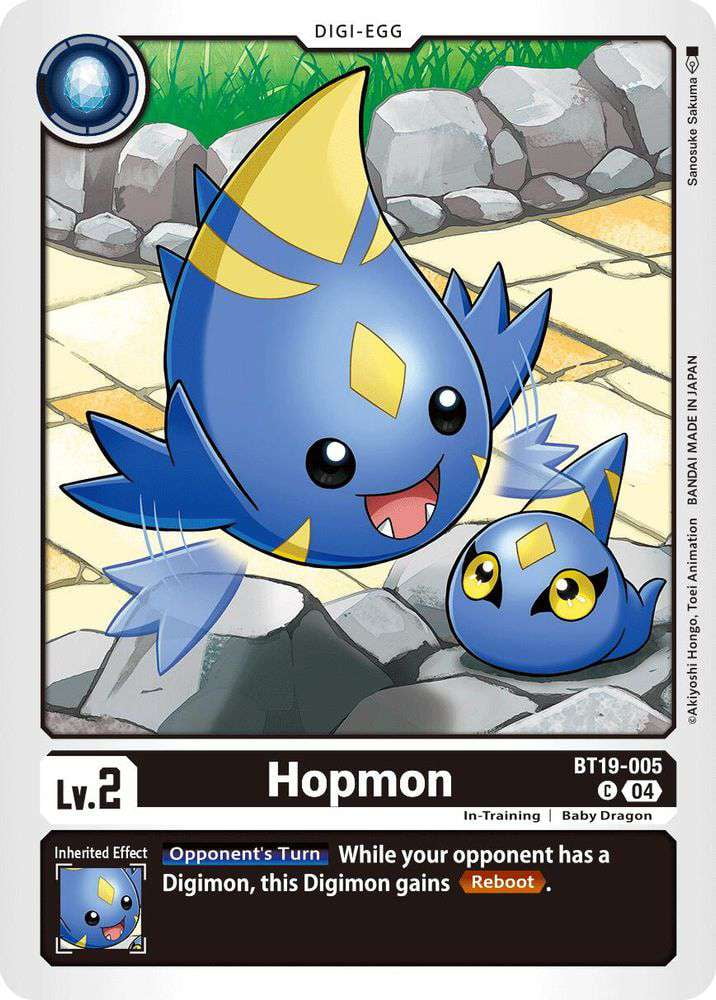 Digimon Release Special Booster 2.5 Common Hopmon BT19-005 - Walmart.com
