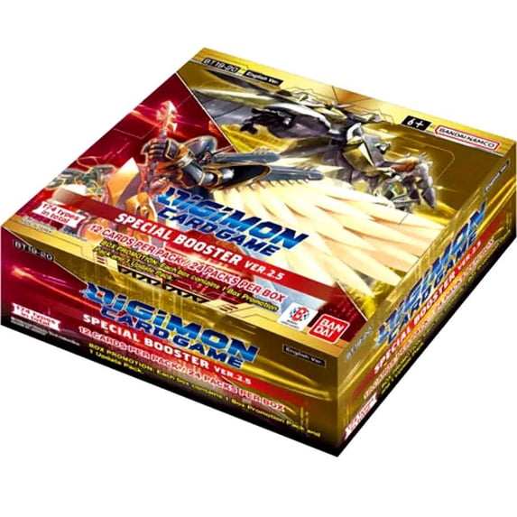 Digimon TCG Release Special Booster 2.5 (BT19-20) Booster Box (24 Packs ...