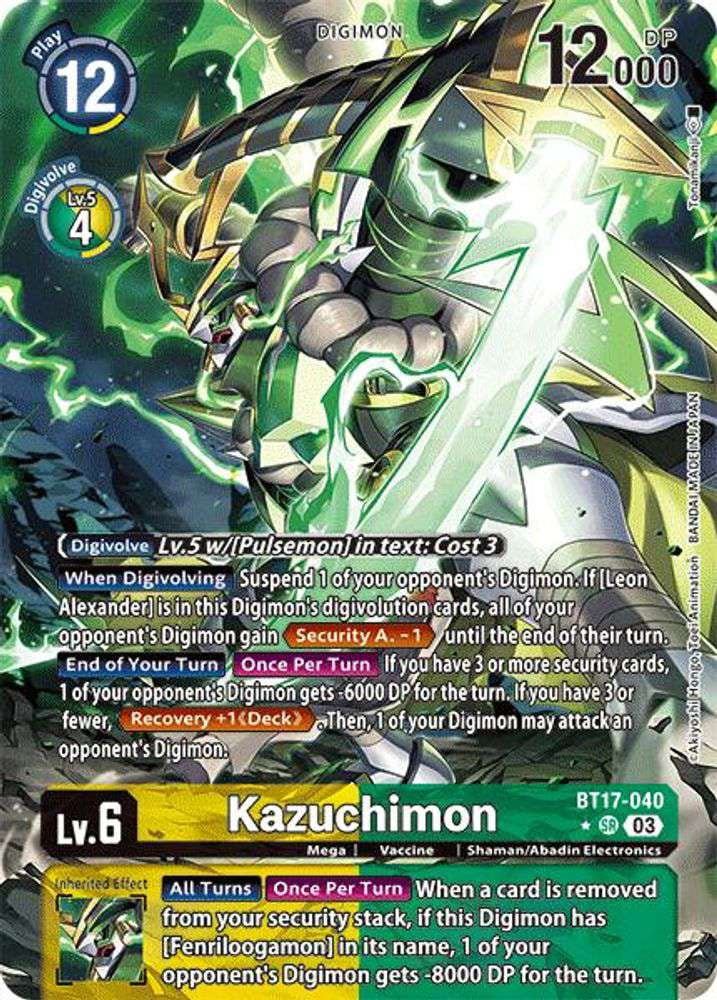 Digimon Secret Cris Kazuchimon BT17-040 (Alternate Art) - Walmart.com