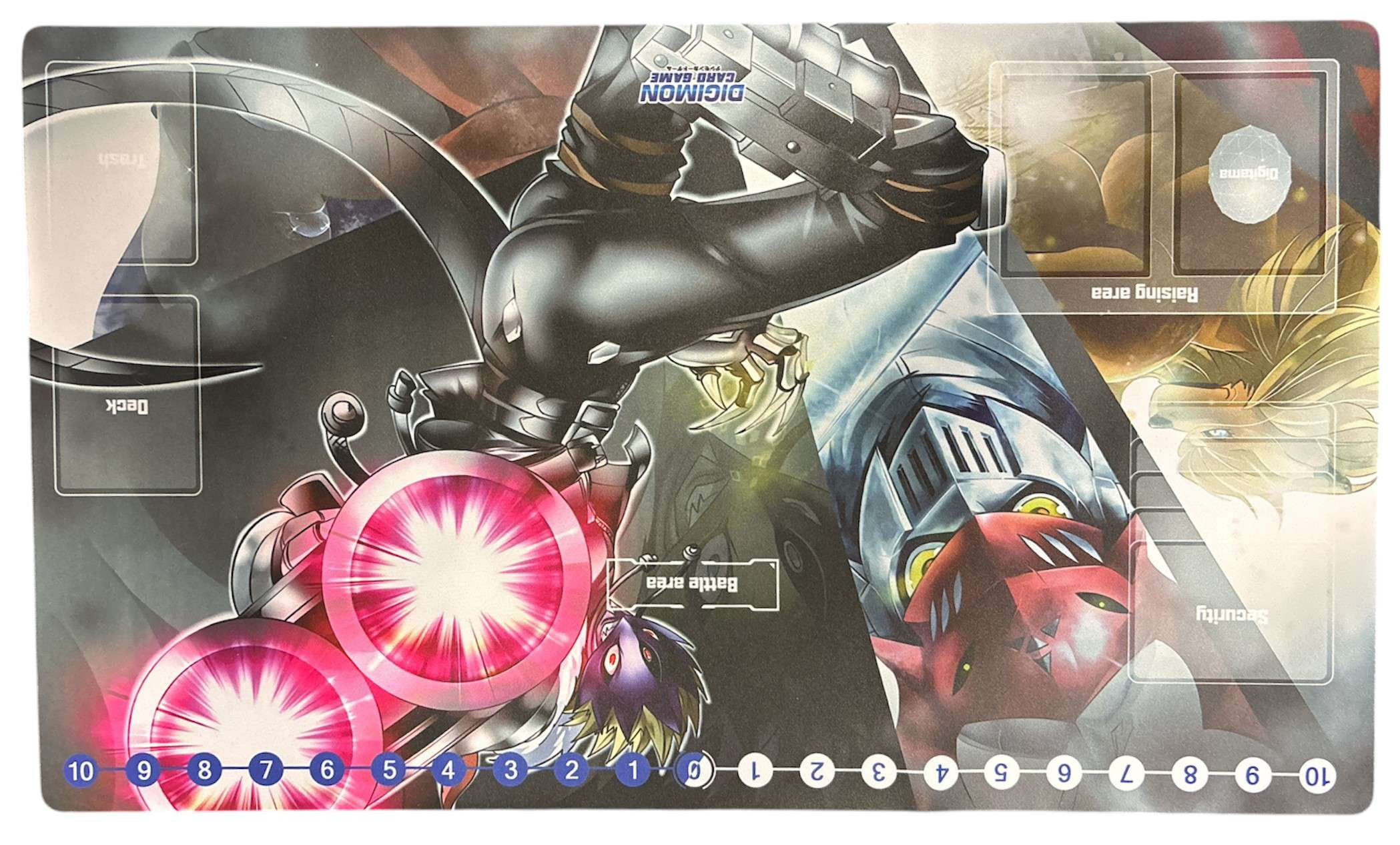 Digimon Trading Card Game Beelzemon & Gallantmon Playmat - Walmart.com