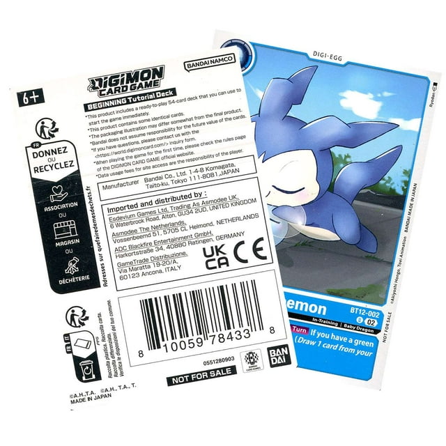 Digimon Trading Card Game Beginning Tutorial Deck - Walmart.com