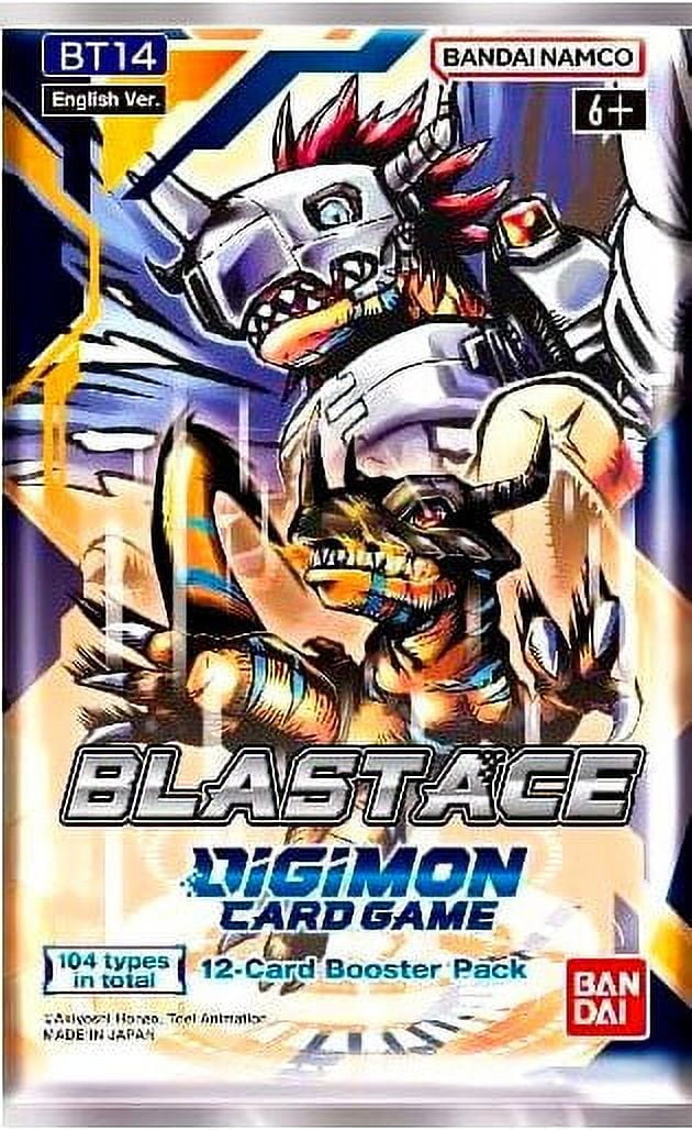 Digimon Trading Card Game Blast Ace Booster Pack (12 Cards) - Walmart.com