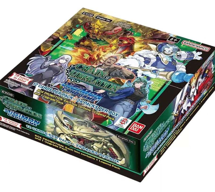 Bandai Digimon CCG Chain of Liberation Booster Box (24 Packs) - Walmart.com