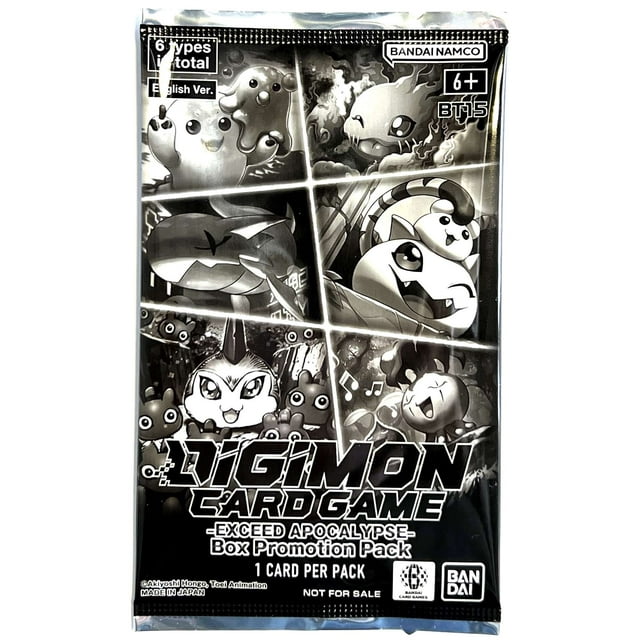 Digimon Trading Card Game Exceed Apocalypse Box Promotion Pack (1 Card) - Walmart.com