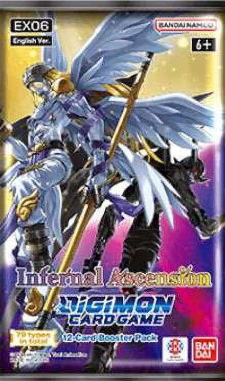 Digimon Trading Card Game Infernal Ascension Booster Pack (12 Cards ...