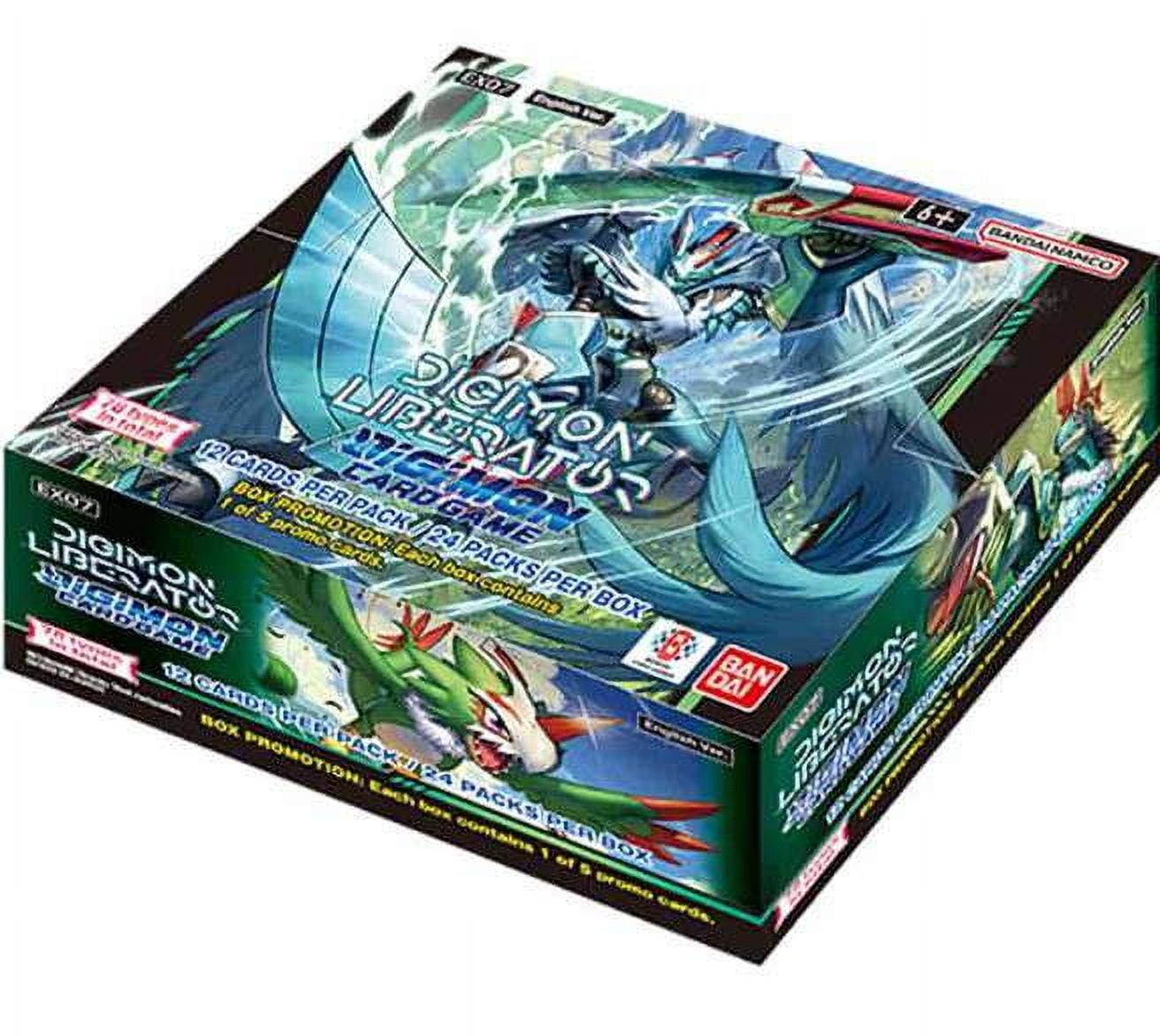 Digimon Trading Card Game Liberator Booster Box (24 Packs) - Walmart.com