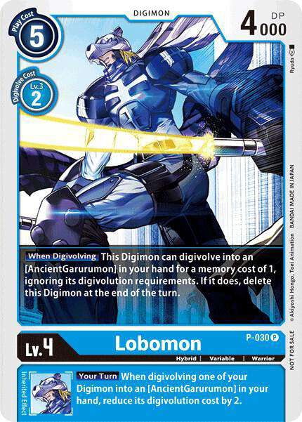 Digimon Trading Card Game Lobomon P-030 (Promo Card) - Walmart.com