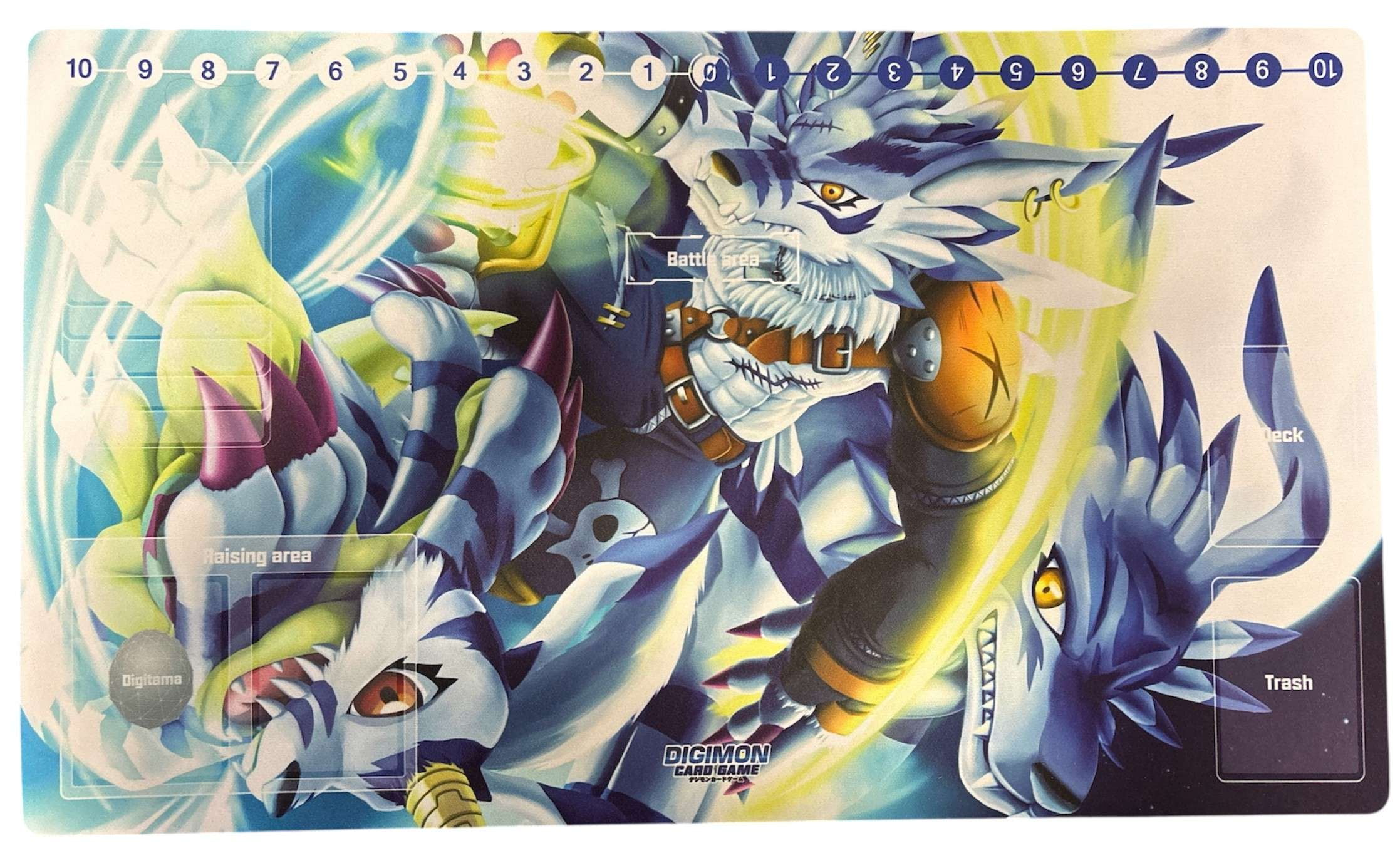 Digimon Trading Card Game Weregaruron Playmat - Walmart.com