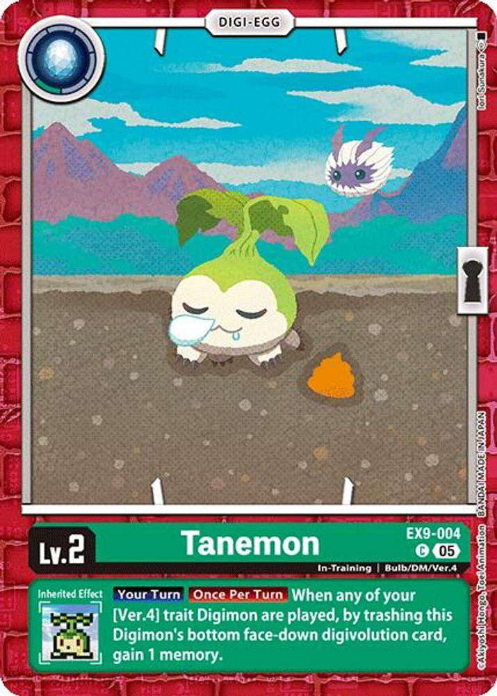 Digimon Versus Monsters Common Tanemon EX9-004 - Walmart.com