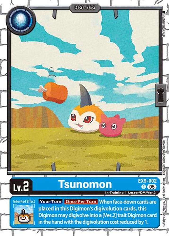 Digimon Versus Monsters Common Tsunomon EX9-002 - Walmart.com