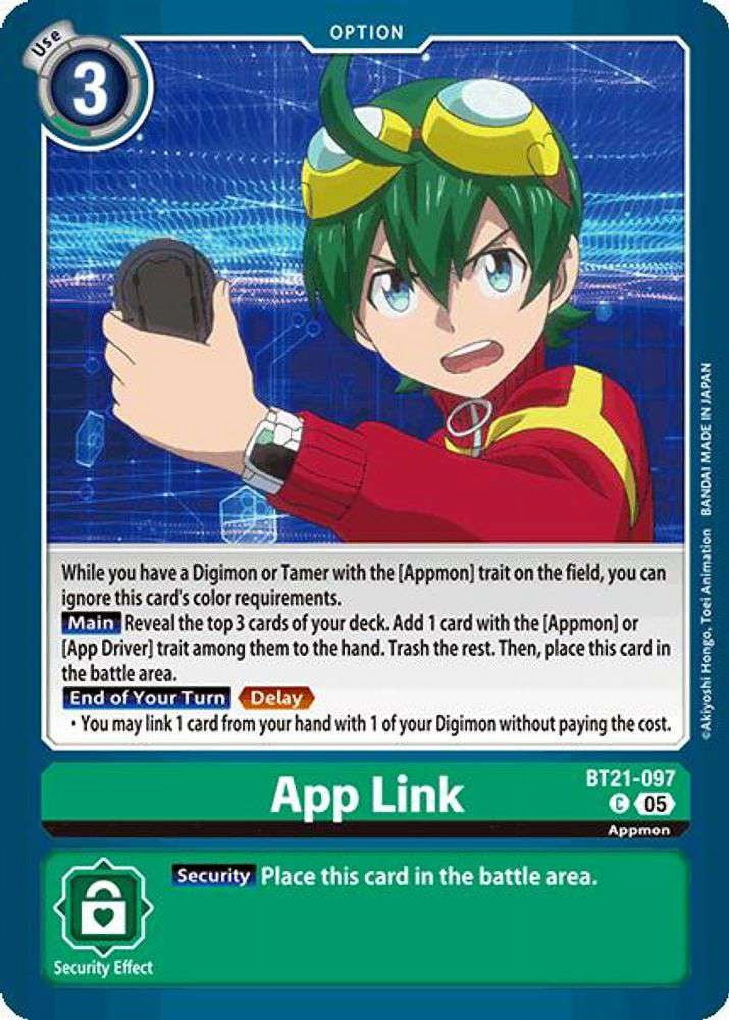 Digimon World Convergence Common App Link BT21-097 - Walmart.com