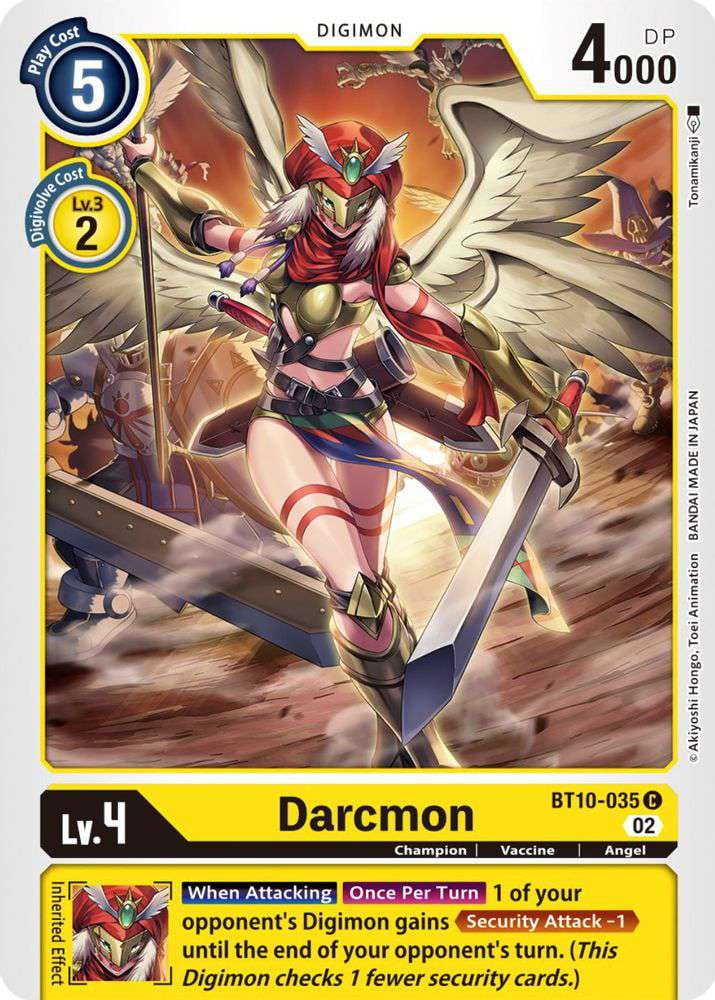 Digimon Xros Encounter Common Darcmon BT10-035 - Walmart.com