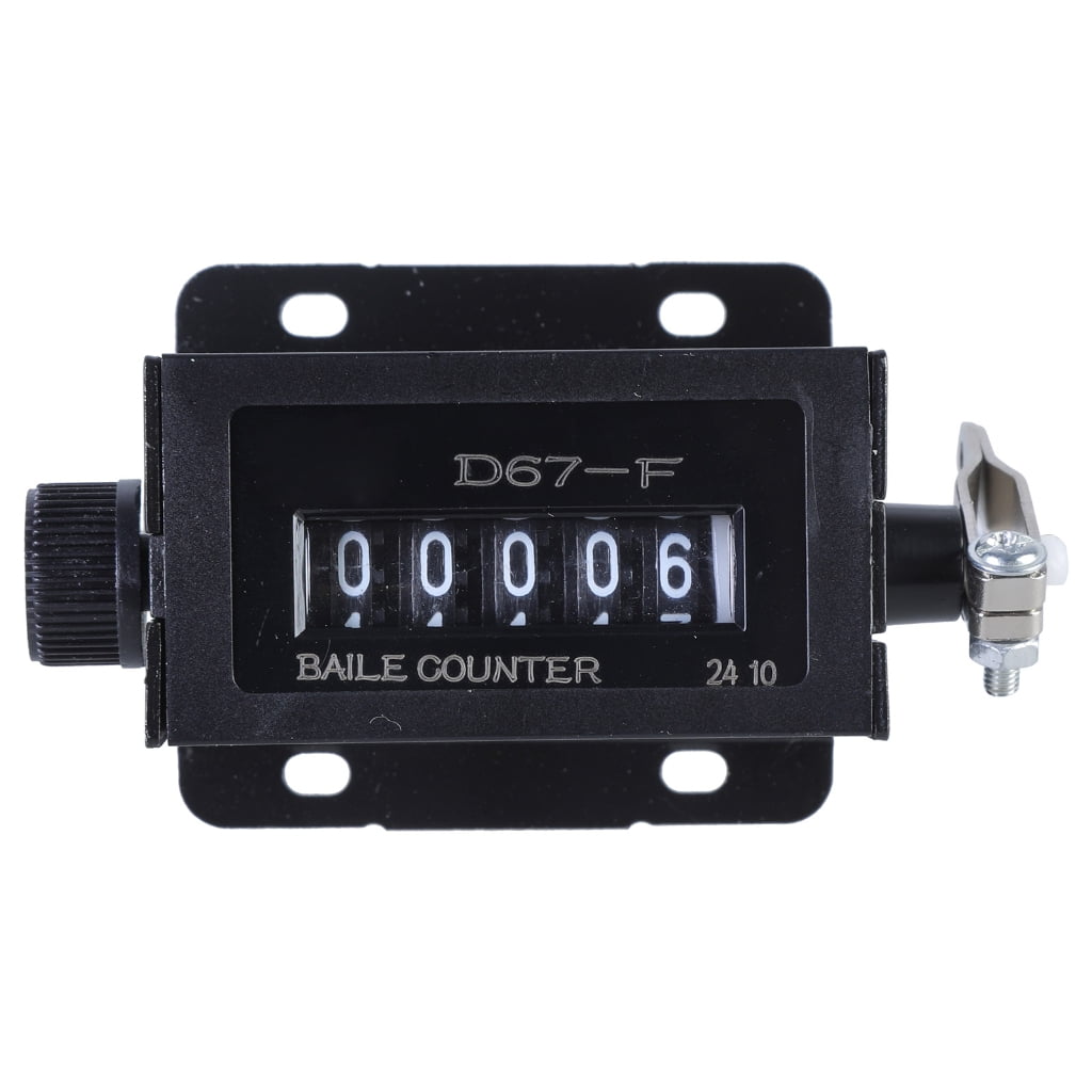 Digit 0-99999 Mechanical Resettable Lap Counter Pitch Counter for Press ...