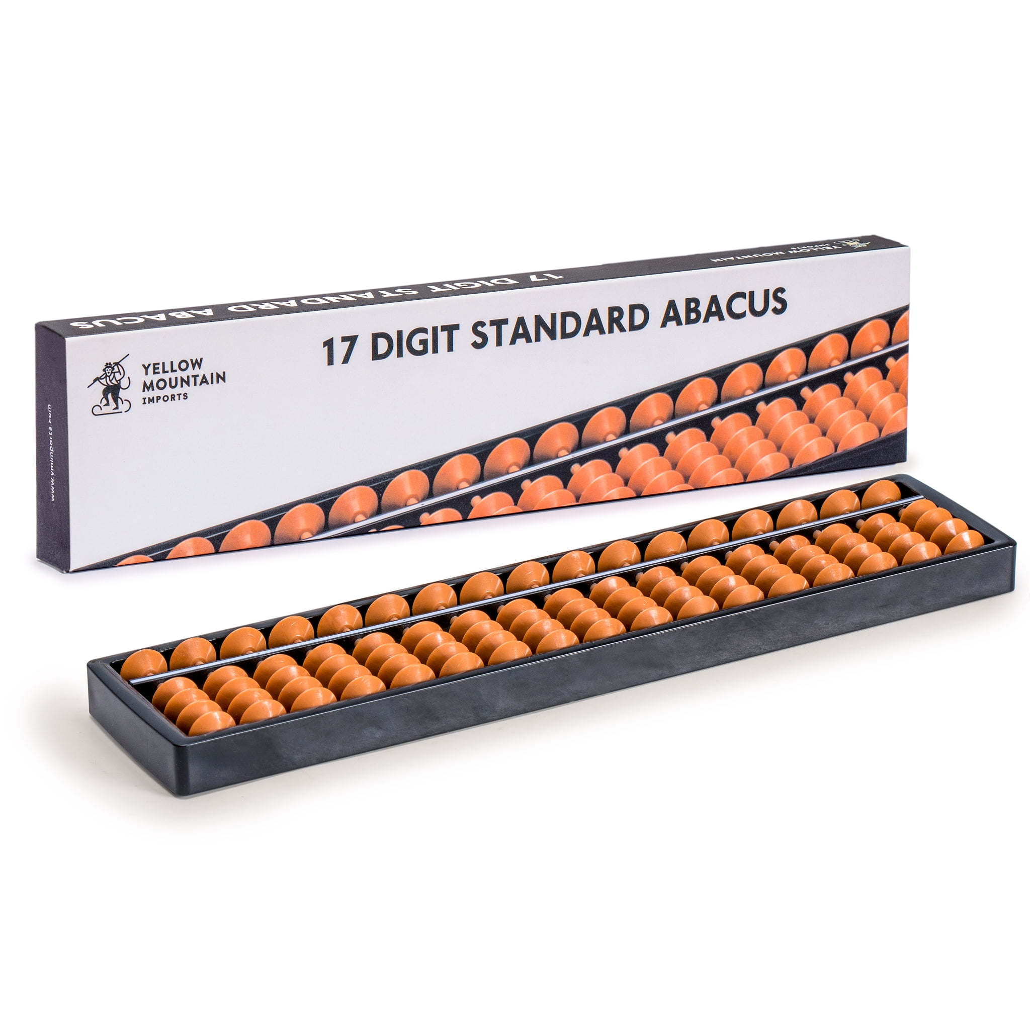 Professional 17 Column Soroban Abacus - 10.5 Inches - Math Counters ...