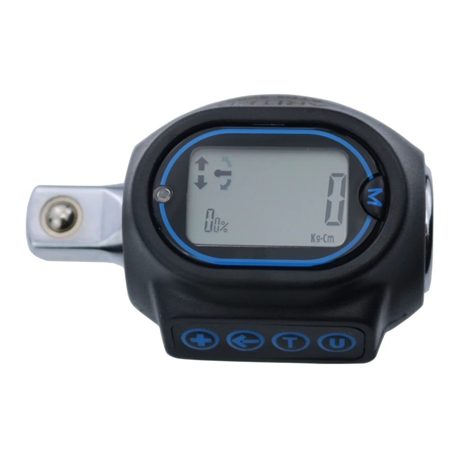 Digital 1/2" 1/4" 3/8" Adjustable Torque Wrench Measurement Adapter ...