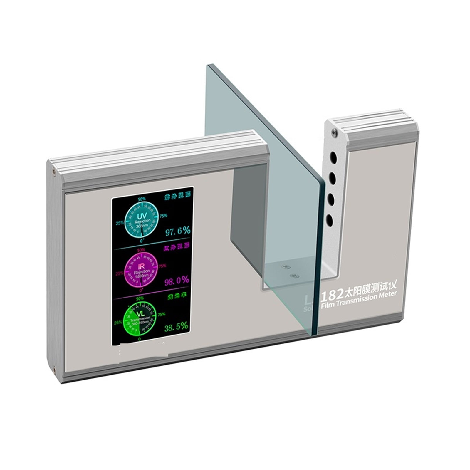 Digital 182 Solar Film Transmission Meter With UV, IR, Visible Light ...