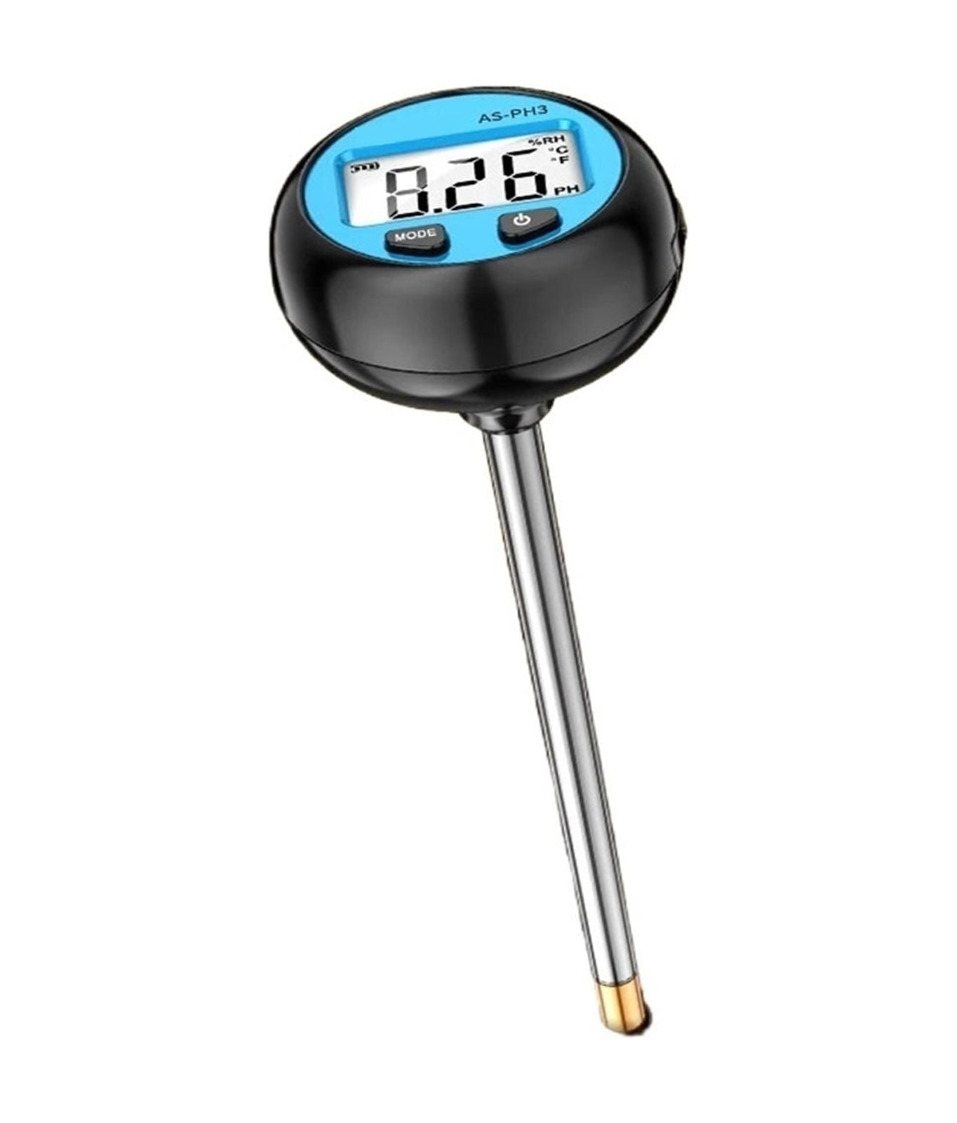 Digital 3 in 1 Soil Ph Meter,Temperature Moisture Monitor,Ph Activity ...